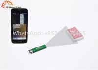 Quality Green Concealable Lighter Hidden Camera For Barcode Marked Cards for sale