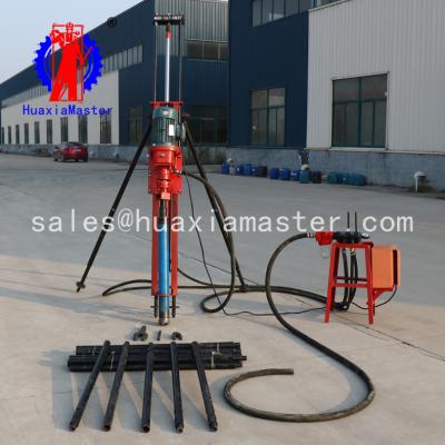 China KQZ-70D gas-electric rig rock in open-pit mine and water conservancy slope engineering 15 meters small size drill rig for sale