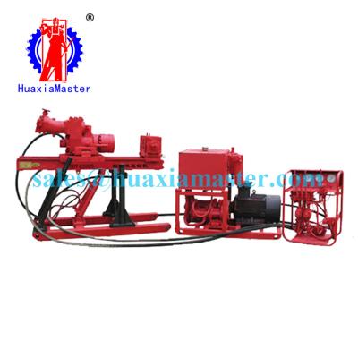 China Coal mine with double pump full hydraulic tunnel drilling machine processing custom water exploration rig for sale