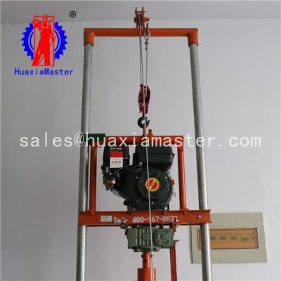 China SJQ gasoline engine water well drilling machinery / for drilling rig families / air conditioning wells for sale