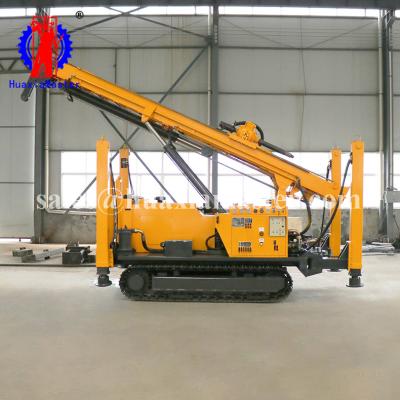 China huaxiamaster full hydraulic air drilling rig JDL-400/soil layer and bed rock water well drilling machine for sale for sale