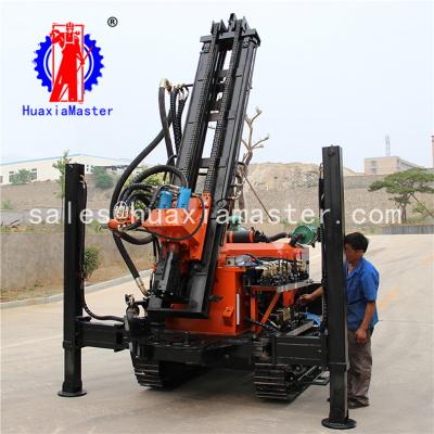 China Huaxiamaster sale FY-180 crawler pneumatic water well drilling rig Impact down-hole drilling rig easy to move for sale