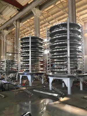 Cina Asciugatrice a vapore automatica a tamburo rotativo industriale con raschiatore regolabile in vendita