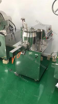 중국 2 Roller Stainless Steel Powder Granulator Machine 200mm Roller With 1400r/min Rotary Speed 판매용