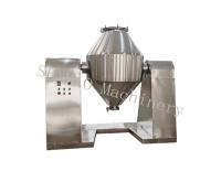 China Coffee Double Cone Rotary Vacuum Dryer Machine Customized for sale