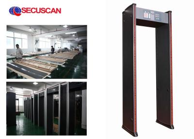 China Sistema excelente do quadro de porta do detector de metais do procedimento para escolas à venda