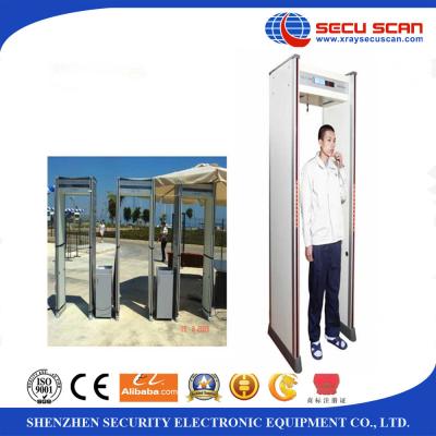 Cina 18 zone camminano tramite i metal detectori di sicurezza/metal detector dell'arco con l'allarme sano in vendita