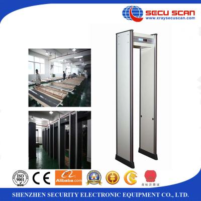 Cina 18 zone camminano tramite i metal detectori di sicurezza/metal detector dell'arco con l'allarme sano in vendita