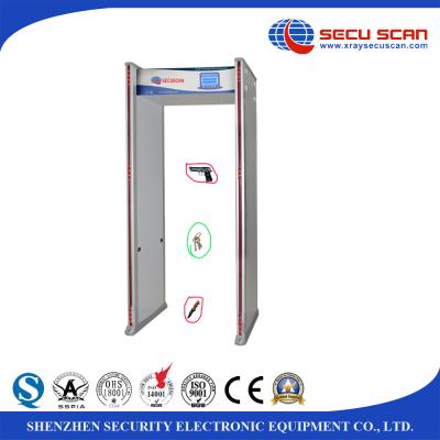 Cina La passeggiata LCD dello schermo tramite il portone AT300C del metal detector ha incurvato i metal detectori in vendita