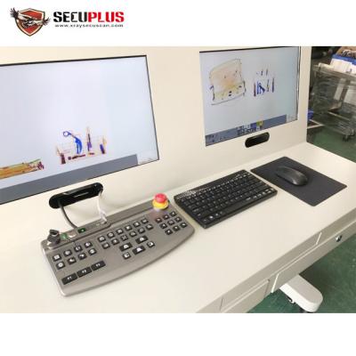 Cina Velocità di risoluzione 0.22m/s del cavo dell'attrezzatura 40AWG della selezione del bagaglio di Dual View X Ray in vendita