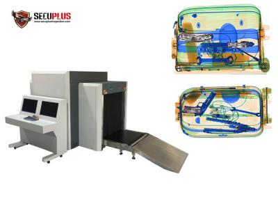 China Dual-view X-ray Baggage Scanner SPX100100DV Luggage X ray Machines for airport for sale