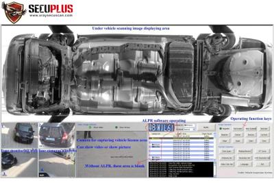 中国 車の監視のスキャンのモニター システムSECUPLUS SPV-3300 IP68の下のUVSS 販売のため