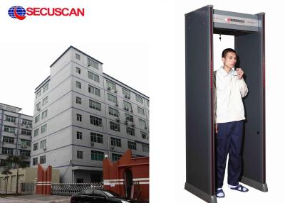 China High Sensitivity Walk Through Metal Detector Suppliers with 2 LED Light for sale