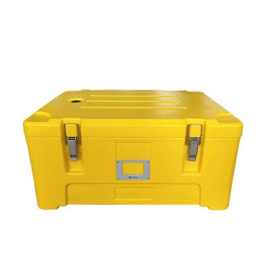 China 630mm Insulated Food Transport Box OEM  Cooler And Warmer Box Stackable End Loader for sale