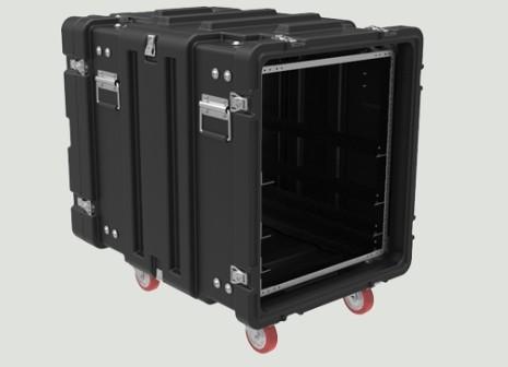 Quality Shock Absorber Skb 12u Rack Case Rack Box Waterproof 4 Wheels Specialty Racks for sale