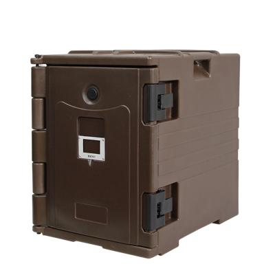 中国 6層 ホットフードパンキャリア 90Ltr ダークコーヒー 販売のため