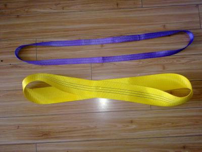 Cina Lle imbracature di 7 - 1 di sicurezza sollevamento di fattore, imbracature di sollevamento della tessitura 3000kg con l'etichetta blu in vendita