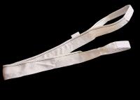 China 30mm Width Polyester Flat Webbing Sling Flat Eye And Eye Webbing Belt for sale