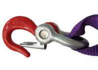 China Flat Webbing Polyester Lifting Sling for sale