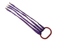 China Flat Webbing Polyester Lifting Sling for sale