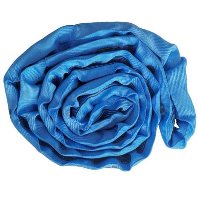 Cina AS4497.1 ascensore senza fine flessibile 8T tutto il poliestere 100% delle imbracature del giro per la maglia d'acciaio in vendita