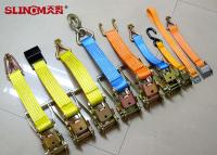 China All Type Polyester Webbing Strap , Quick Release Adjustable Cargo Straps for sale