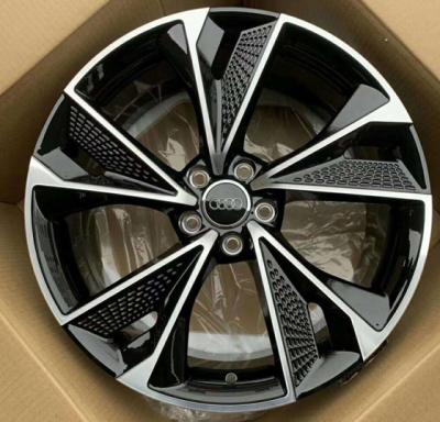 Китай BA47 Custom Forged Monoblock Wheels Glossy Black and Machined Face Made Of 6061-T6 Aluminum 8000 Ton Forging Process продается