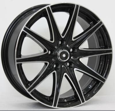 China BCZ08 Ford Falcon 17 inch 18 inch 5*114.3 120 Black Machine Face cast concave spokes wheels for sale