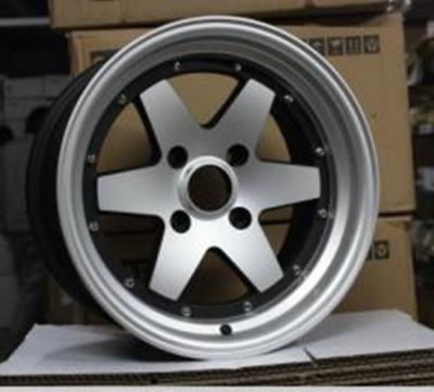 Китай BC17 Mitsubishi Nissan Honda Chevrolet 15*7J 4*114.3 deep dish casting wheels silver Black продается