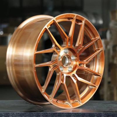 Китай BA53 Rose gold Forged Monoblock Rims cheap Custom Benz BMW Audi Wheel alloy продается