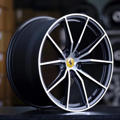 Китай BA60 Black Forged Monoblock Rim Custom Ferrari 458 488 812 599 F12 Wheels продается