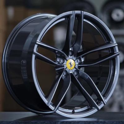 Китай BA61 Black Ferrari 458 488 812 599 F12 Wheels Custom Forged Monoblock Rim продается