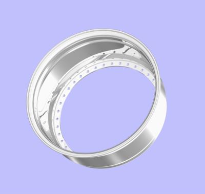Китай B3R06 3-Piece Inner Rims Standard Lip Front Mount Raw Barrel Aluminum alloy 6061 продается
