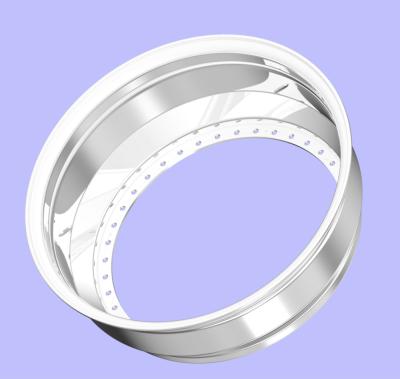 Китай B3R10 Standard Lip Inner Rim Slant Lip Double Triple Lip Aluminum Alloy 6061 продается