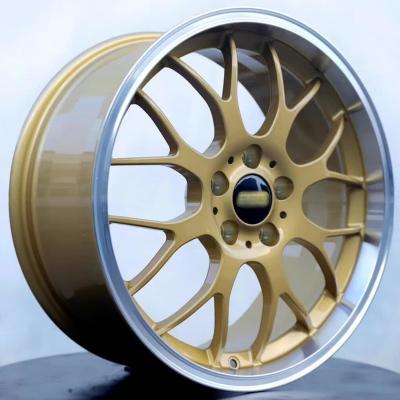 China STL10 Like BBS Style Classic Custom Forged Wheels Matte Yellow Alloy 6061 zu verkaufen