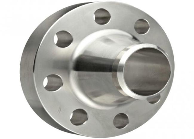 CuNi 90 / 10 PN10 Alloy Steel Flanges , Flat Face Reducing Weld Neck Flange ANSI B16 5