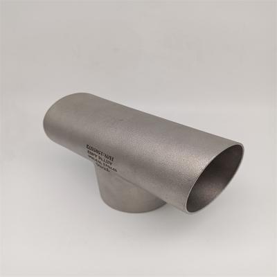 China Butt-welding Equal Tee Connection Fittings Normal Clamped Silver Type Tee for sale
