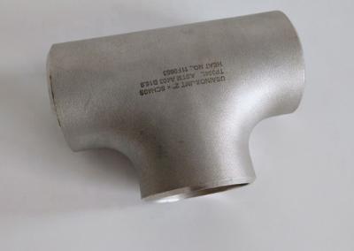 China De Montage Duplexroestvrij staal die van de roestvrij staalpijp T-stuk UNS S31803 XS ASME B16.9 verminderen for sale
