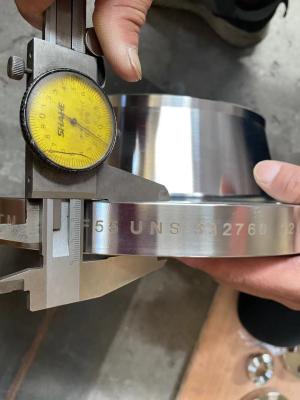 China Super Duplex Stainless Pipe Fittings Flange WN RF UNS 32760  8