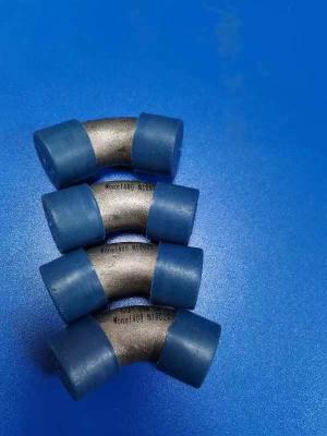 China Nickle Alloy Steel Pipe Fittings 90 LR SMLS Elbow 5"   STD  Monel 400 Butt Welding Fitting for sale