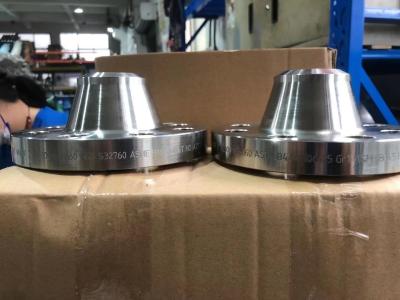 China Super Duplex Stainless Steel Flange Welding Neck Flange UNS S32750 ANSI B16.5 RJ 1500# for sale