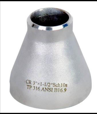 China Butt Welding Fitting UNS S31803 Concentric Reducer SCH10 1 X 1/2 ASME B16.9 for sale