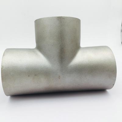 China Inconel 600 Nickel Alloy Pipe Fittings Equal Tee ASME B16.9 SCH40 for sale