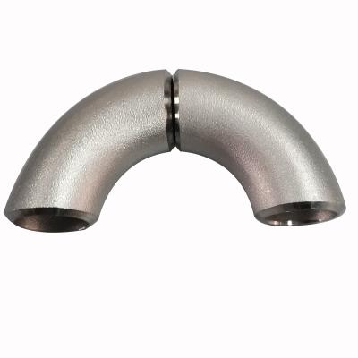 China 90D Elbow Long Radius Bend Butt Welding Pipe Fittings Nickel Alloy Steel A403 WP321 for sale