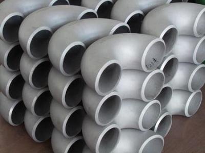 China Long Radius Bend Butt Welding Pipe Fittings Stainless Steel 180D Elbow A403 WP321 SCH80 for sale