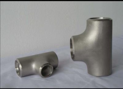 China Super Duplex Stainless Steel Butt-Welding Fittings S32760  SCH40 Equal Tee 1"ASME B16.9 for sale