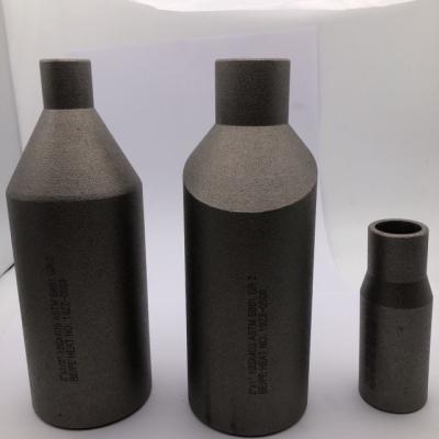 China Titanium Alloy Steel Pipe Fittings ASTM B363 Ti Gr7 Titanium Alloy Swage Nipple for sale