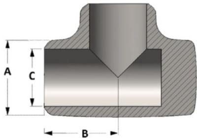 Cina Acciaio inossidabile connettore a filettatura di fuoriuscita laterale trasversale Industrial Tee Pipe Fittings Acciaio inossidabile croce a 4 vie Lat fuso in vendita