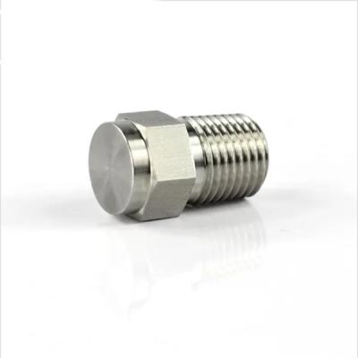 China Alloy Steel Plug Hexagon Head Forging Male Threaded Pipe Plug Alloy Pipe Fittings for sale