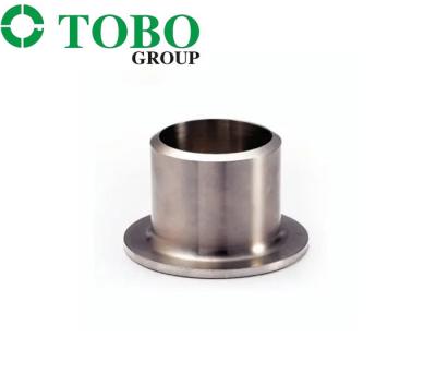 China 1/2 in -48 in Schedule 5S to schedule 80 ASME B16.9 ASME B363 EN1092 WPT2 Titanium Lap joint Stub End for sale